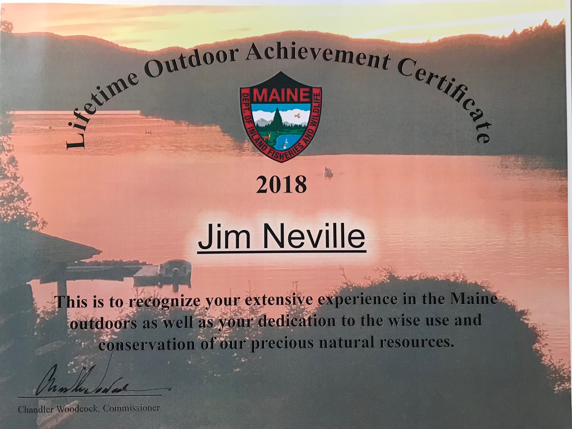 Jim Neville Outdoors – Registered Maine Hunting Fishing and ...